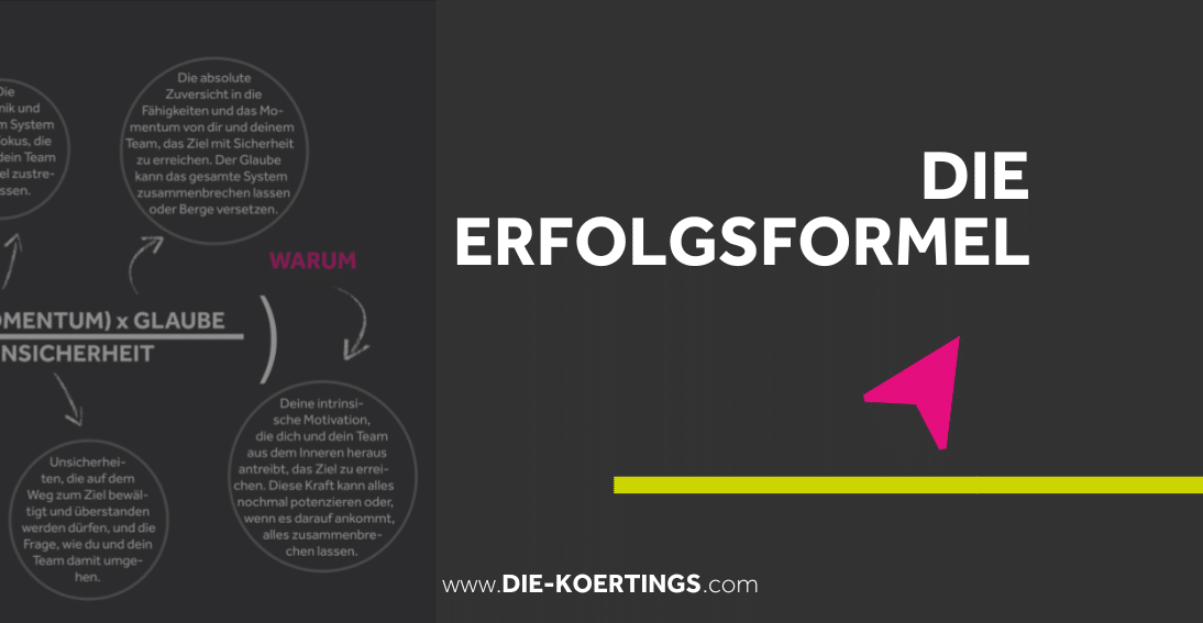 Die Erfolgsformel - KOERTING INSTITUTE